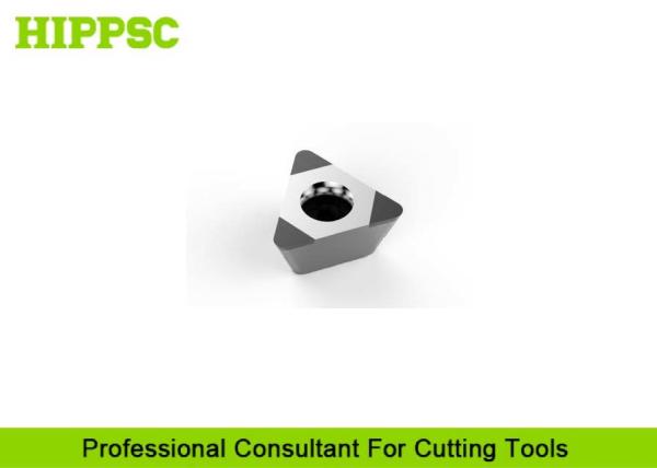 Quality Triangle Shape Cutting Tool Inserts Cemented Carbide Material None Coating for sale