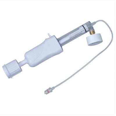 China Single Use Balloon Inflation Device With Stopcocks for sale