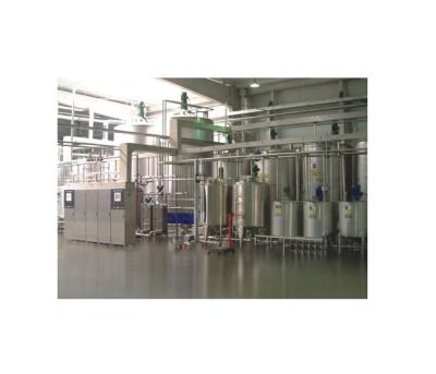 China 20000 kg yoghurtverwerkingsinstallatie zoals ontworpen voor grootschalige productie Te koop