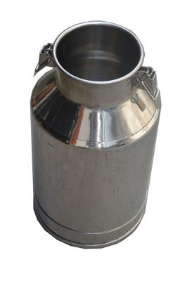 China 25L Stainless Steel Milk Churn for Smooth and Consistent Dairy Processing for sale