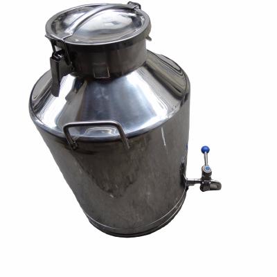 China 15 kg roestvrijstalen melkblikken met een lange levensduur en een zware constructie Te koop