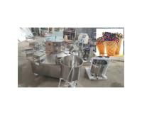 China Customized Waffle Cone Baking Machine for Different Shape Rolled Ice Cream Cones for sale