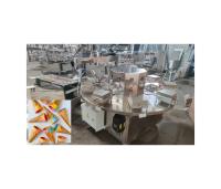 China Customized Waffle Cone Baking Machine for Different Shape Rolled Ice Cream Cones for sale