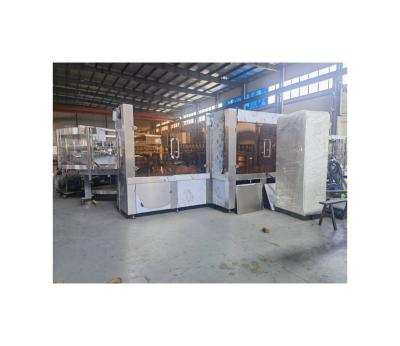 China 72 Heads Fresh Fruit Juice Bottling Plant with Filling Material Beer and 30000BPH for sale