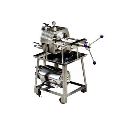China Lab Scale Plate and Frame Filter Press for Home Pharmaceutical Production for sale