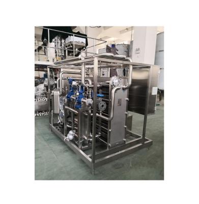 China Polish Mirror Polish 200L-300L/H Milk Pasteurizing Machine Plate Pasteurizer for sale