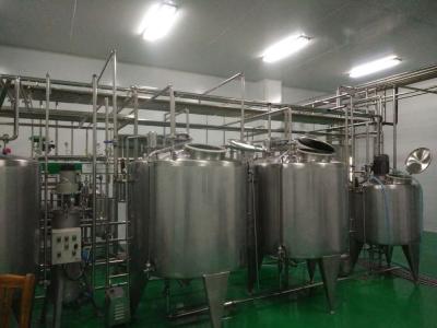 China 18000KG Food Beverage UHT Pasteurized Milk Production Line With Aseptic Package 2000L/H for sale