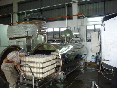 China Mirror Polished 2000 KG Full Automatic Pure Milk Processing Plant With Turnkey Project for sale
