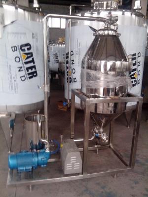 Cina Deaeratore a vuoto per il latte di capra fresco di volume 1000L/h destinato alla lavorazione professionale del latte in vendita