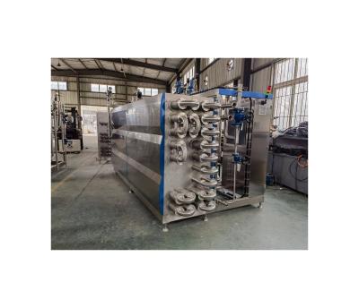 Cina Impianto di fabbricazione di sterilizzatori tubolari per le particelle per la produzione di bevande 2500 kg in vendita