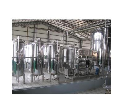 Cina 2000-60000kg Set completo a base di 1000L impianto di trasformazione lattiero-casearia per la funzione di bevande alimentari in vendita