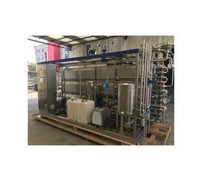 China 1000L per uur UHT-condenseerde melkbuissterilisator met stoomdruk van 0,5-0,6 Mpa Te koop