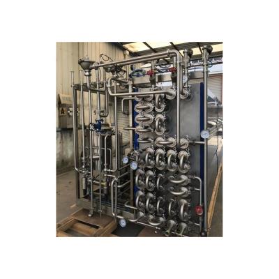 China 1000L per uur UHT-condenseerde melkbuissterilisator met stoomdruk van 0,5-0,6 Mpa Te koop
