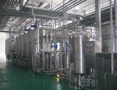 Cina 2000-60000kg Set completo a base di 1000L impianto di trasformazione lattiero-casearia per la funzione di bevande alimentari in vendita