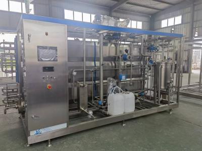 Cina Pressione di vapore 0,5-0,6 mpa 3000L/h UHT Tubulare Macchina di sterilizzazione del latte per latticini in vendita