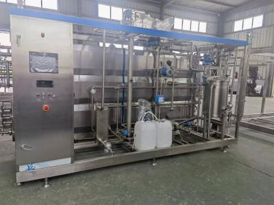 Cina Pressione di vapore 0,5-0,6 mpa 3000L/h UHT Tubulare Macchina di sterilizzazione del latte per latticini in vendita