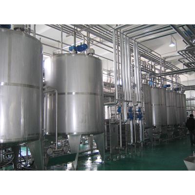 Cina Impianto di produzione 3000L/h Linea di produzione di latticini per gelati di yogurt al latte e kefir in vendita