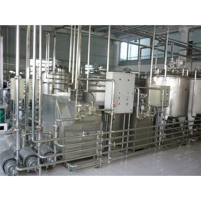 Cina Impianto di produzione 3000L/h Linea di produzione di latticini per gelati di yogurt al latte e kefir in vendita