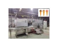 China 150kg/h Capacity Wafer Cone Baking Machine with Customized Voltage and Performance for sale