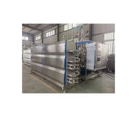 China Advanced 7.5 Kw Aseptic VTlS Pasteurizing Machine for Soy Milk Processing Line 3 SOYMILK for sale
