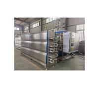 China Advanced 7.5 Kw Aseptic VTlS Pasteurizing Machine for Soy Milk Processing Line 3 SOYMILK for sale