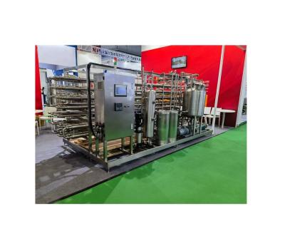 Cina 2500 KG Concentrato Succo di frutta marmellata tubo in tubo Pasteurizzatore lucidante specchio lucidato in vendita