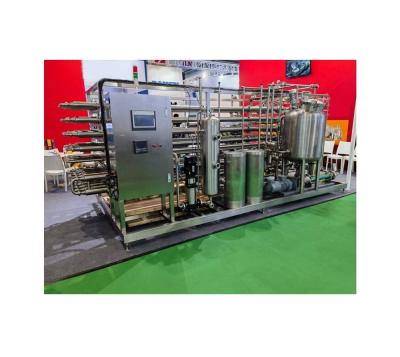 Cina 2500 KG Concentrato Succo di frutta marmellata tubo in tubo Pasteurizzatore lucidante specchio lucidato in vendita