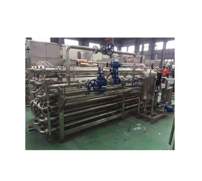 China Advanced Mango Concentrate Juice Tube In Tube Sterilisator für die Sterilisationsverarbeitung zu verkaufen
