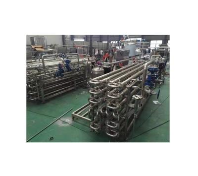 China Advanced Mango Concentrate Juice Tube In Tube Sterilisator für die Sterilisationsverarbeitung zu verkaufen