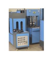 China 2021 Production Semi-automatic Two Cavity Bottle Making Machine for Blow Molding for sale