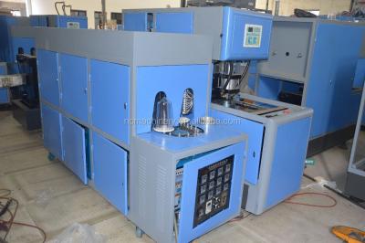 China Semi-Automatic 5 Gallon Water Bottle Blowing Machine 20 Liter Pet Bottle Making Machine for sale