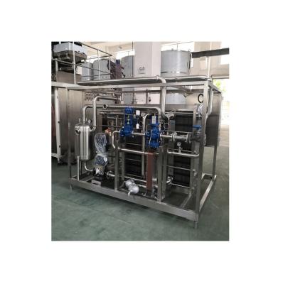 Cina Agriturismo Sterilizzatore per yogurt Sterilizzatore per latte a piastra ad alta capacità 500-5000L/h in vendita
