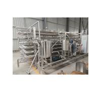 China Polish 4T Tube In Tube Pasteurizer UHT Sterilizer for Concentrate Mango Pulp Processing for sale