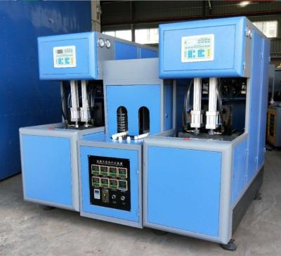 China Infared Heater Two Cavity PET Bottle Blowing Machine for Smooth Bottle Production for sale