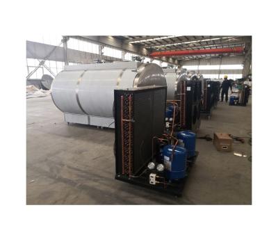 Cina Mantenete i vostri prodotti lattiero-caseari freschi con un serbatoio di raffreddamento del latte da 100 a 3000 litri e una potenza di 3,5 kW in vendita
