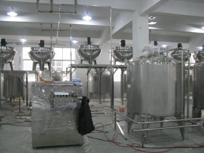 Cina Macchine per l'omogeneizzazione in acciaio inossidabile per la lavorazione del latte e delle bevande in vendita