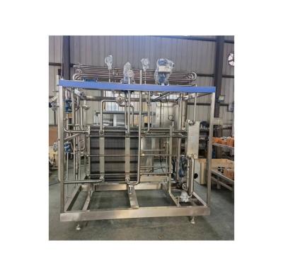Cina Metodo di riscaldamento elettrico o a vapore UHT macchina di sterilizzazione per la linea di produzione di latte lattiero-caseario in vendita