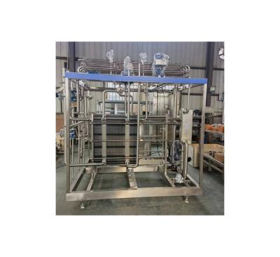 China Customizable HTST Milk Sterilizer Plate Type Sterilization Machine for Farms for sale