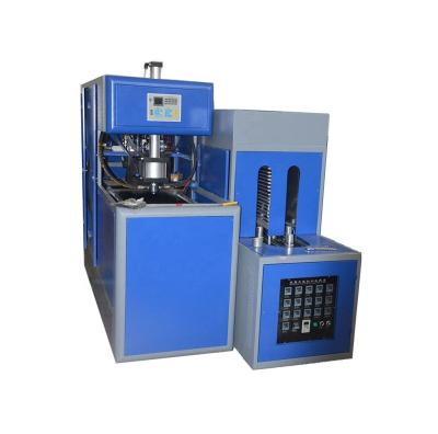 China High Pressure Valve Semi Automatic One Cavity 5L Plastic Wide Neck Jars Blow Moulding Machine with Moulds for sale