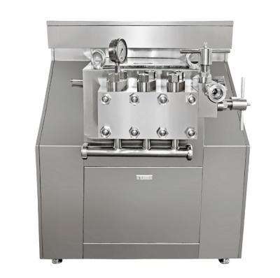 China 37KW Motor Power High Pressure Homogenizer Machine for Milk Processing Types 5000L/H 25mpa for sale