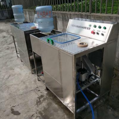 中国 5 ガロンのガラスの包装のための内側洗浄と外側のブラシングマシン 1250*950*1210 販売のため