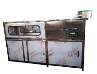 China Full automatic 150B/H 20L plastic drum washing filling capping machine for containers for sale