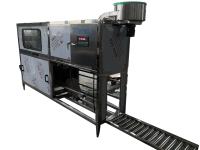 China Full automatic 150B/H 20L plastic drum washing filling capping machine for containers for sale