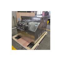 China 37KW High Pressure Grease Homogenizer Machine for Milk Processing Line Processing Types Milk for sale