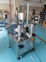 China Plastic Packaging Material 2000BPH Full Automatic Rotary Cup Juice Filling and Sealing Machine for sale