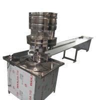 China Plastic Bottles Packaging Type 12 Nozzle Semi Automatic Aqua Bottle Filling Machine for sale