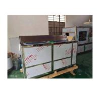 China Semi-automatic Inner Outer Barrel Rinser Bottled Water Washer Machine with 100BPH Speed for sale
