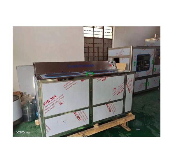 Quality 200BPH Beverage 3 Barrels 5 Gallon Bucket Washer Decapping Machine for Beverage for sale