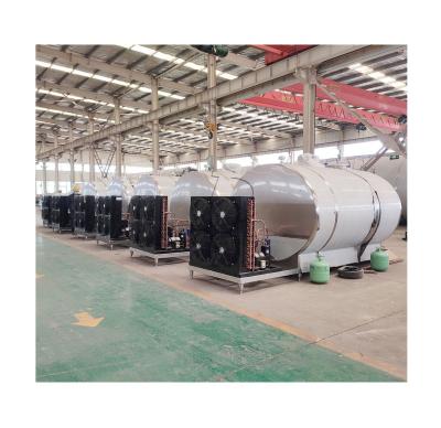 Cina Come refrigeratore di latte richiesto per il serbatoio di stoccaggio a raffreddamento diretto del latte SS304 in vendita