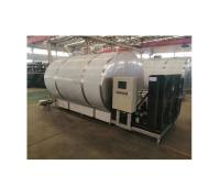 China Milk Processing Plant Usage Milk Storage Cooling Tank with Customized Voltage for sale